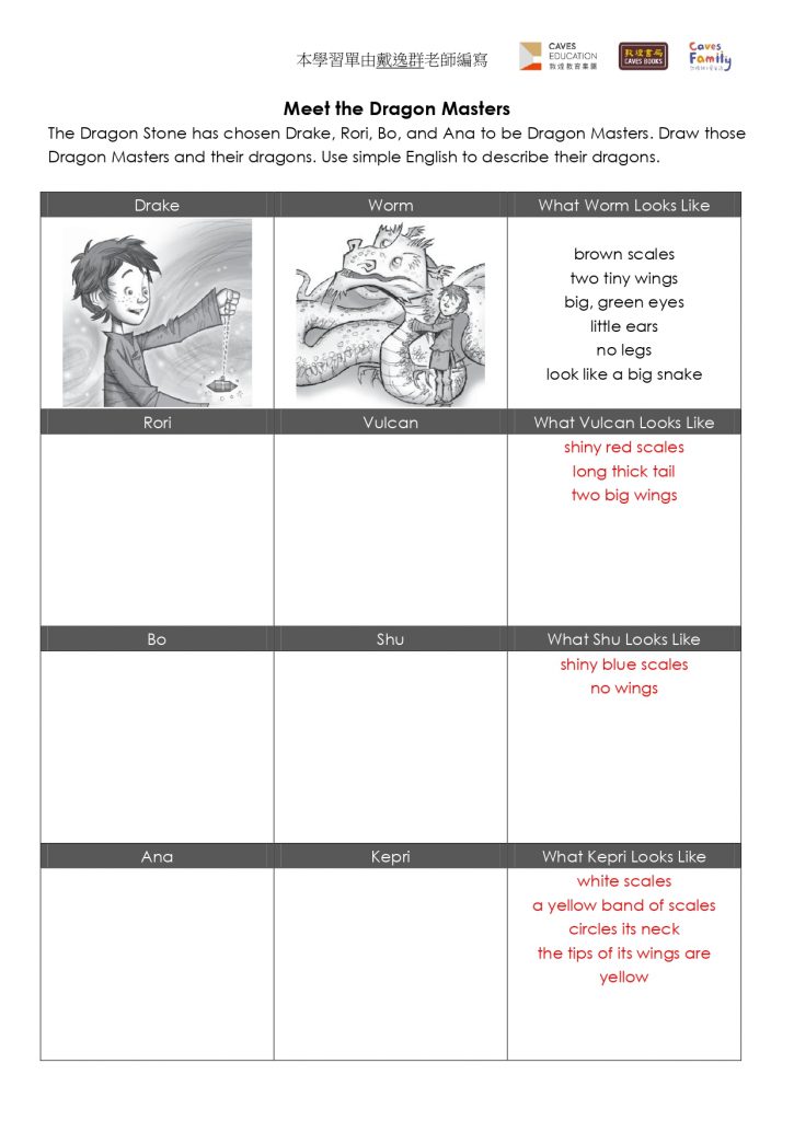 【英閱登大人】Dragon Masters怎麼讀？少量多餐、掃讀技巧、角色圖畫！ - Caves Family敦煌親子愛英語